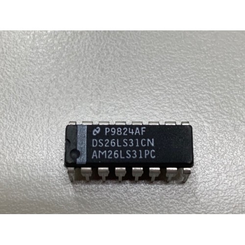 National Semiconductor DS26LS31CN RS-422 Interface IC Quad Hi Speed Diff Line Drvs